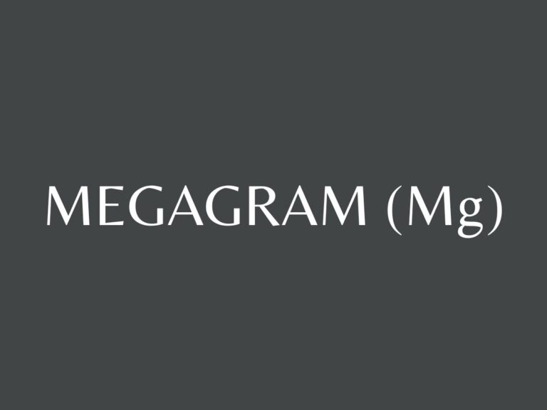 How Many Grams are in a Megagram? (Simple Explanation)